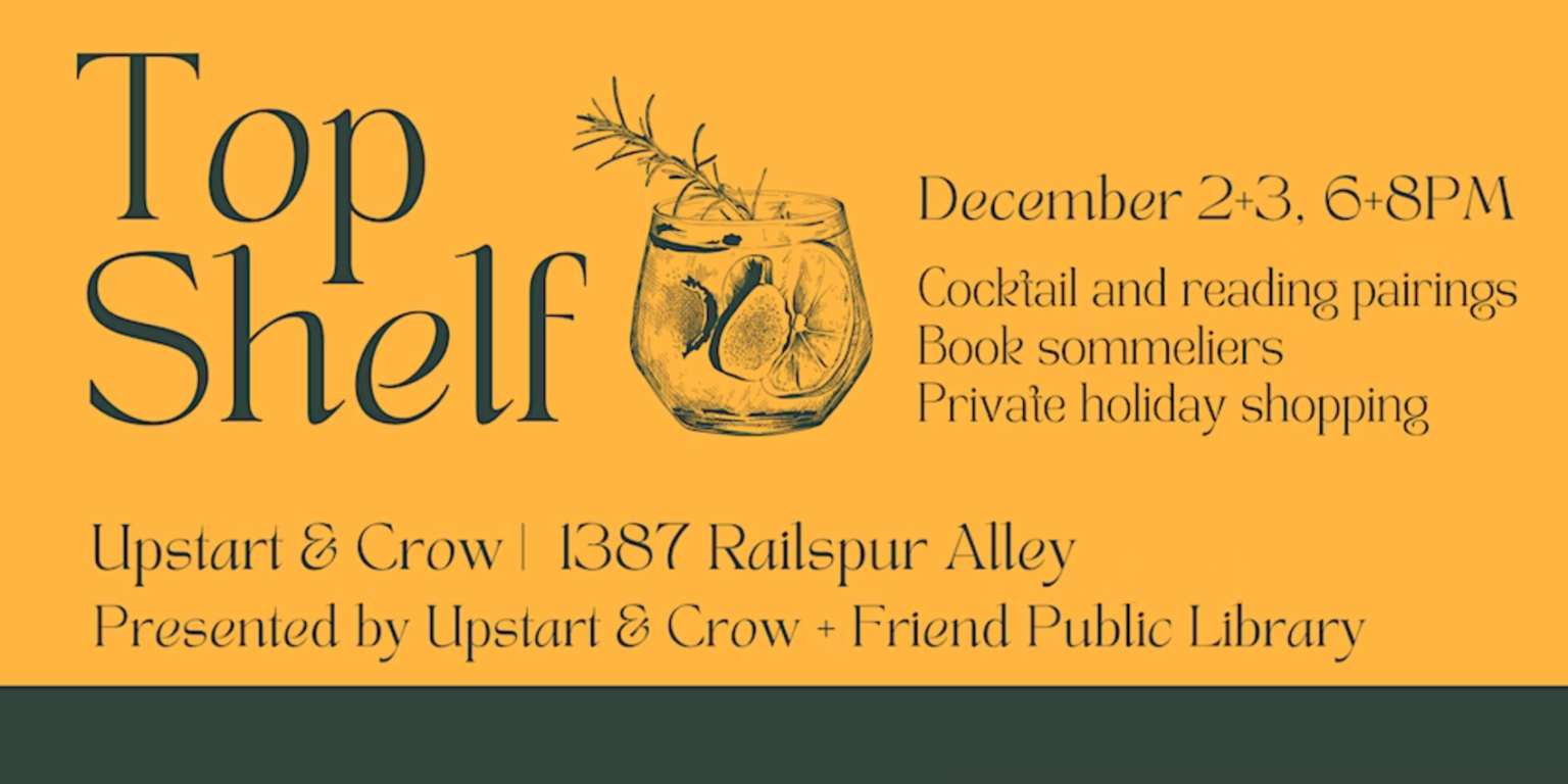 Upcoming Events – Upstart & Crow